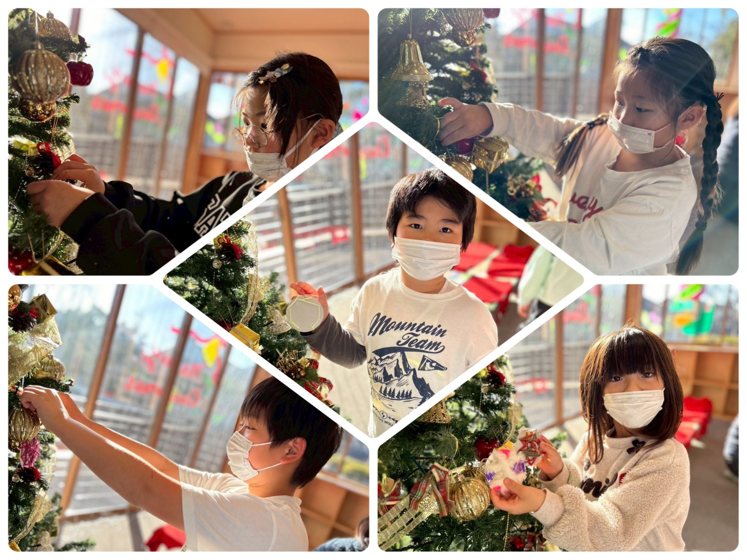 毛糸を使って…🎄 | NPO法人VIDA Blog